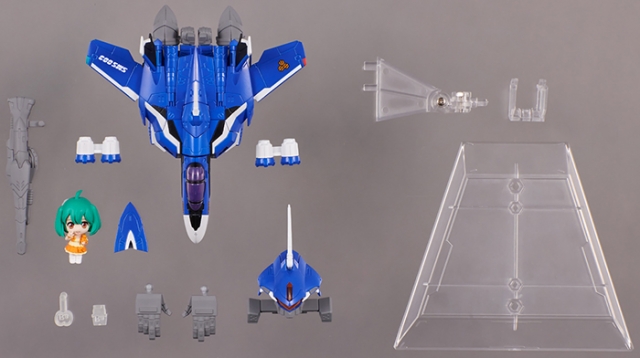 VF-25G Messiah Valkyrie Michael Use Version and Ranka Set Tiny Session | Macross Frontier ...