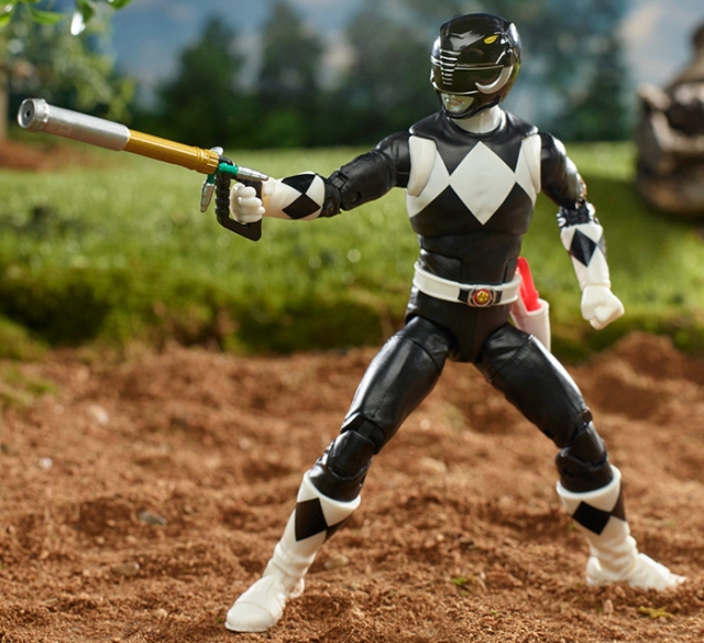 Black Ranger Adam Park 6-inch Scale Lightning Collection | Mighty ...