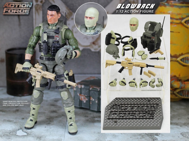 Blowback 1/12 Scale | Action Force | Valaverse