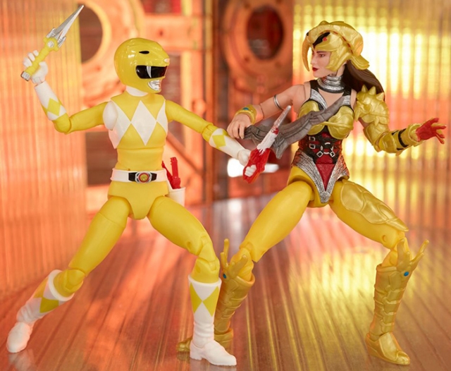 Yellow Ranger Vs. Scorpina Battle Pack Lightning Collection | Mighty ...
