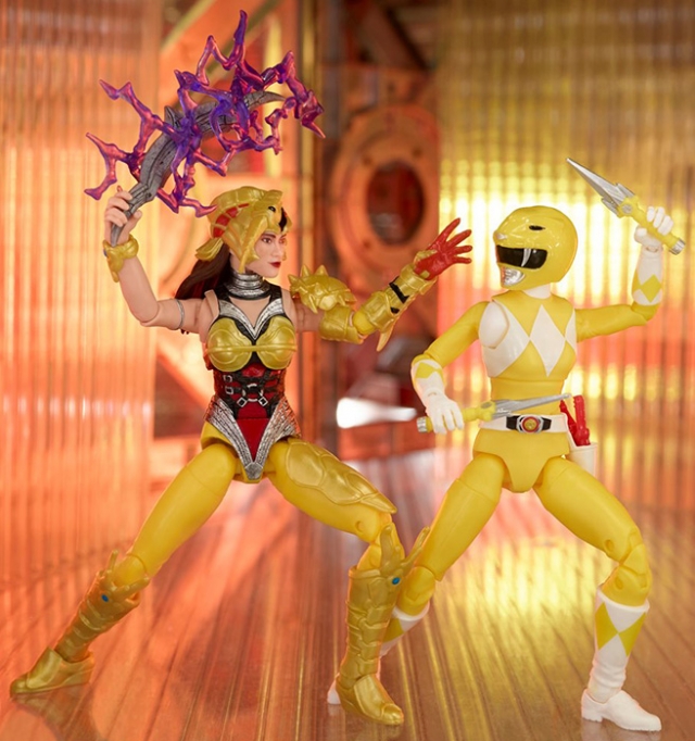 Yellow Ranger Vs. Scorpina Battle Pack Lightning Collection | Mighty ...