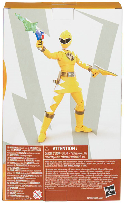Power Rangers Dino Thunder Yellow Ranger Super Dino Mode