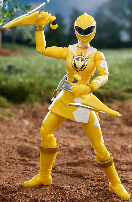 Power Rangers Dino Thunder Yellow Ranger Super Dino Mode