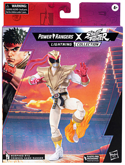 Crimson Hawk Ryu 6-inch Scale Lightning Collection | Power Rangers x ...
