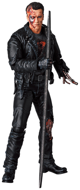No.191 T-800 Battle Damage Version MAFEX | Terminator 2: Judgement Day ...