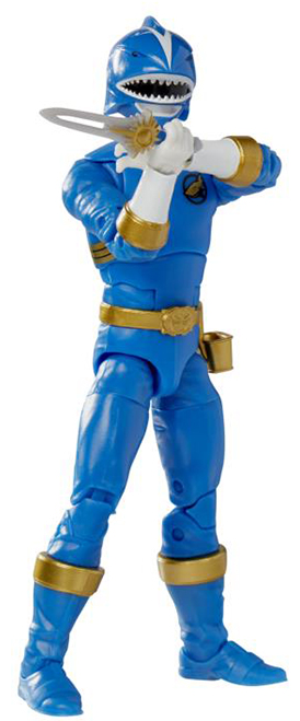 Blue Ranger 6-inch Scale Lightning Collection | Power Rangers Wild ...