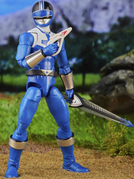 Blue Ranger and Vector Cycle Set Deluxe Lightning Collection | Power ...