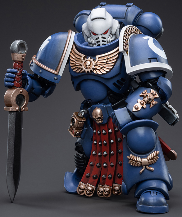 Ultramarines Primaris Assault Veteran Intercessor | JoyToy Warhammer ...