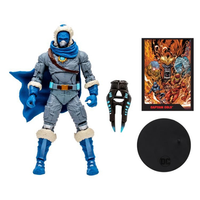 Captain Cold 7-inch Scale with The Flash Comic Book | Page Punchers ...