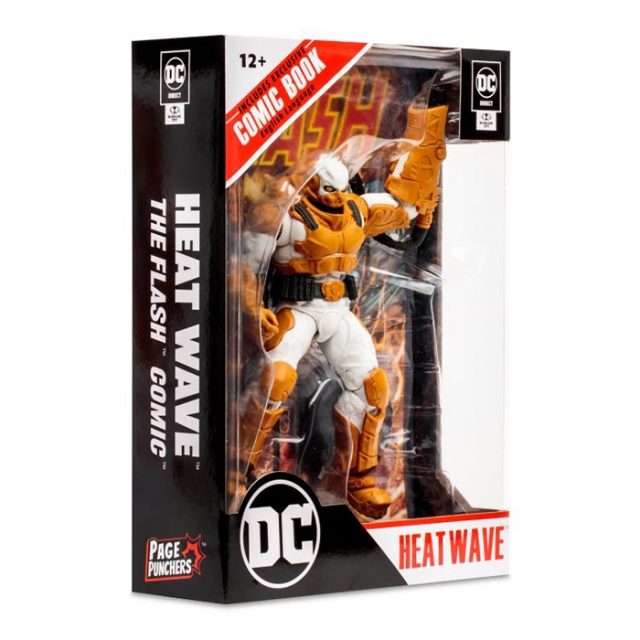 Heatwave 7-inch Scale with The Flash Comic Book | Page Punchers ...