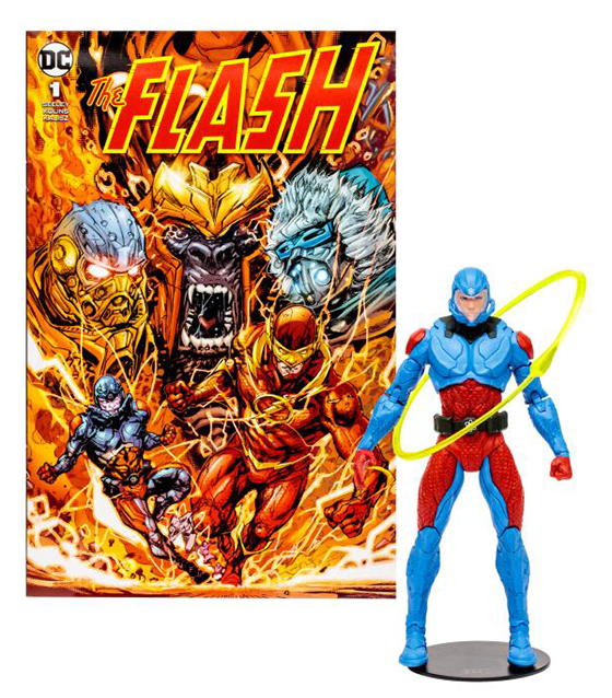 The Atom 7-inch scale with The Flash Comic Book | Page Punchers ...