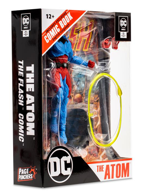 The Atom 7-inch scale with The Flash Comic Book | Page Punchers ...