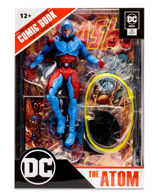 The Atom 7-inch scale with The Flash Comic Book | Page Punchers ...