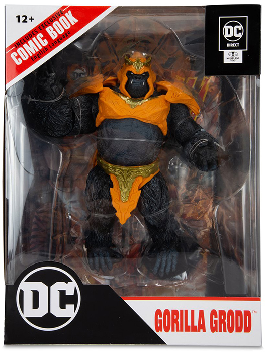 Gorilla Grodd 7-inch Scale with The Flash Comic Book | Page Punchers | McFarlane Toys