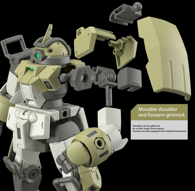 Character B's Demi Trainer 1/144 Scale High Grade Model Kit | Mobile ...