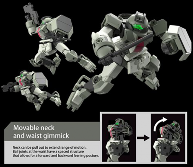 Demi Trainer 1/144 Scale High Grade Model Kit | Mobile Suit Gundam: The ...