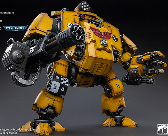 Imperial Fists Redemptor Dreadnought | JoyToy Warhammer 40K Figure | Toygeek