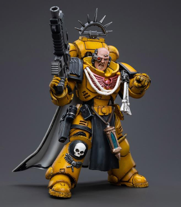 Imperial Fists Primaris Captain 1/18 Scale | Warhammer 40K | Joy Toy