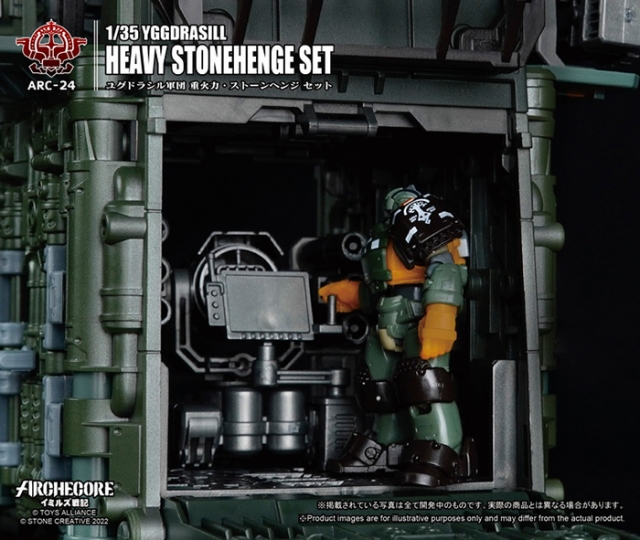 ARC-24 Yggdrasill Heavy Stonehenge Set 1:35 Scale | ARCHECORE