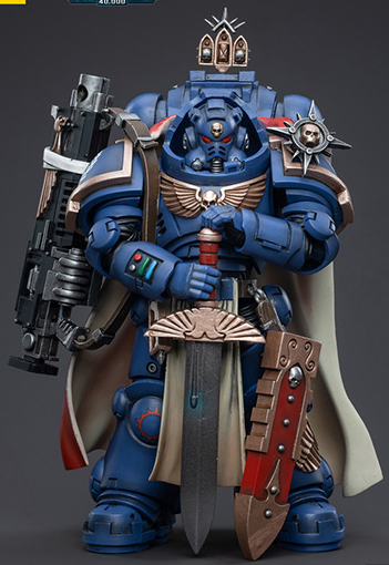 Ultramarines Captain With Master-Crafted Heavy Bolt Rifle 1/18 Scale ...