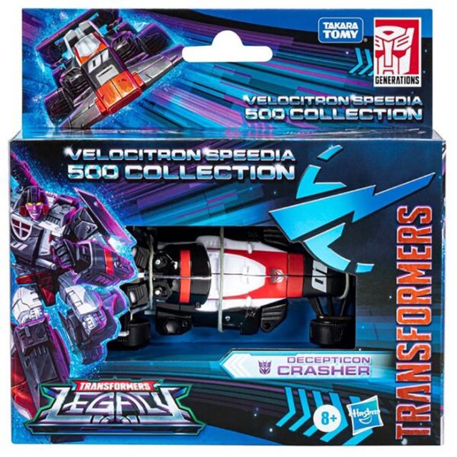Crasher Deluxe Class | Transformers Legacy Velocitron Speedia 500 ...