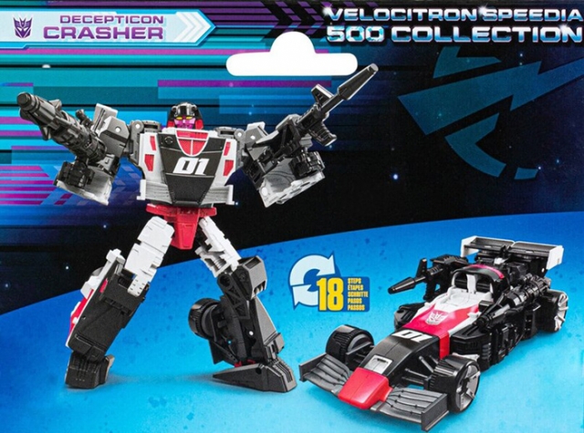 Crasher | Velocitron Transformers Figure | Toygeek