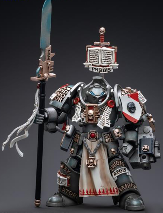 Grey Knights Brotherhood Terminator Squad Captain 1/18 Scale ...