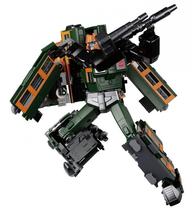 MPG-04 Trainbot Suiken Raiden Combiner | Transformers Masterpiece G