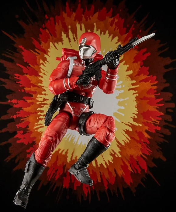 Crimson Guard 6 Inch Scale G I Joe Classified Series Retro Cardback