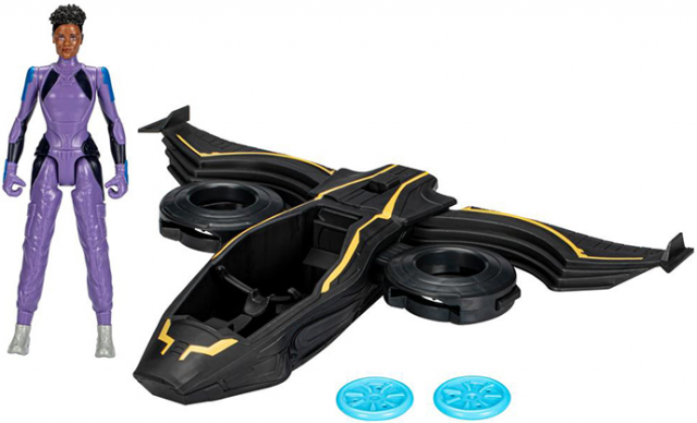 Vibranium Blast Sunbird with Shuri 6-Inch Scale | Black Panther ...