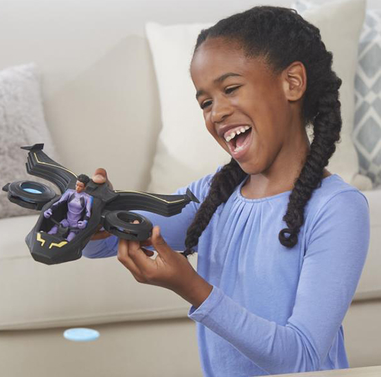 Vibranium Blast Sunbird with Shuri 6-Inch Scale | Black Panther ...