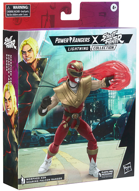 Morphed Ken Soaring Falcon Ranger 6-inch Scale Lightning Collection ...