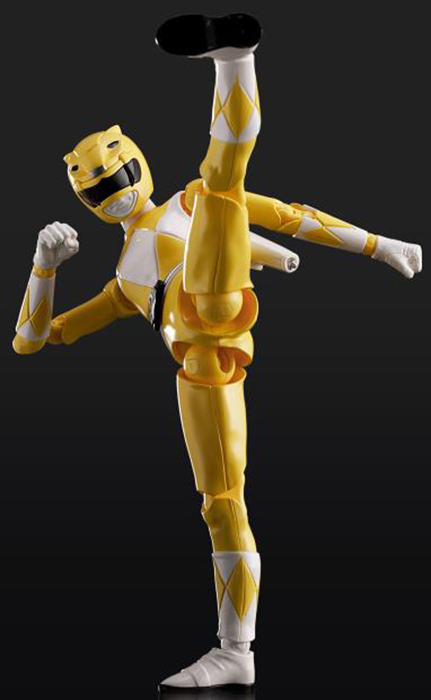 32 Yellow Ranger | Mighty Morphin Power Rangers Furai Model | Flame Toys