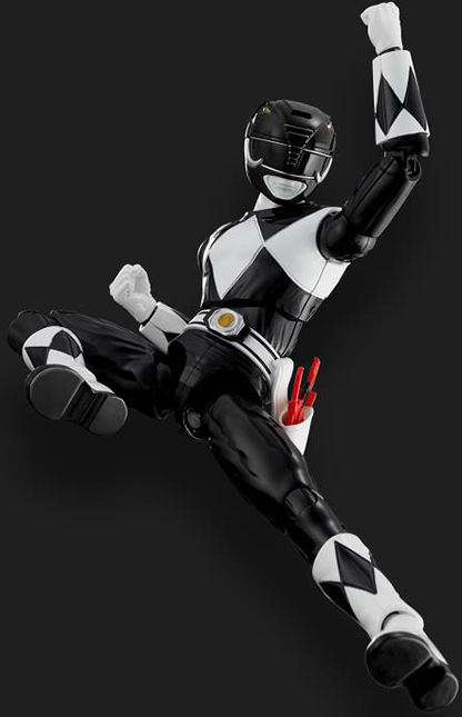 31 Black Ranger | Mighty Morphin Power Rangers Furai Model | Flame Toys