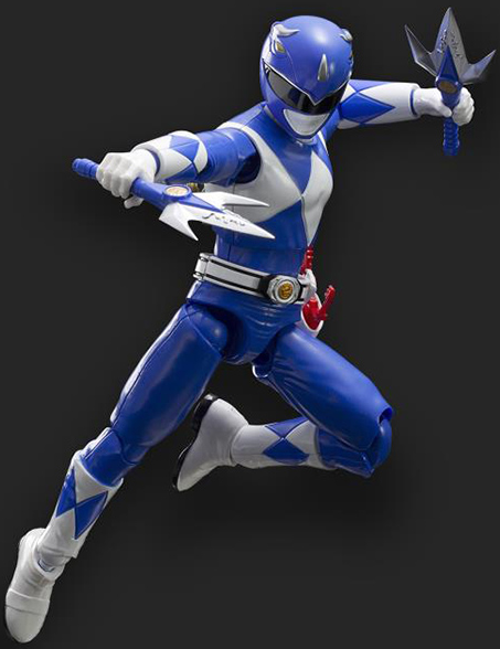 30 Blue Ranger | Mighty Morphin Power Rangers Furai Model | Flame Toys