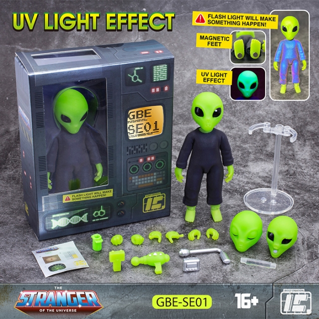 GBE-SE01 Green Alien 1/12 Scale | The Stranger of the Universe | Insist ...