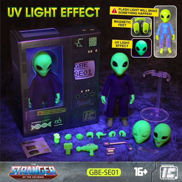GBE-SE01 Green Alien 1/12 Scale | The Stranger of the Universe | Insist ...