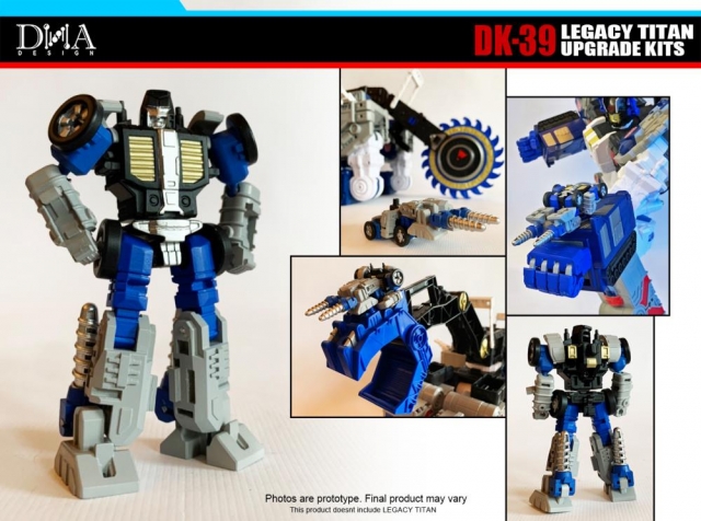 DK-39 Upgrade Kit for Transformers Legacy Titan Class Metroplex ...