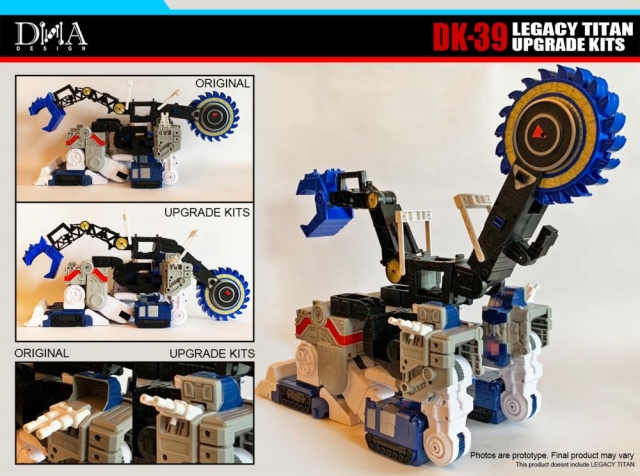 DK-39 Upgrade Kit for Transformers Legacy Titan Class Metroplex ...