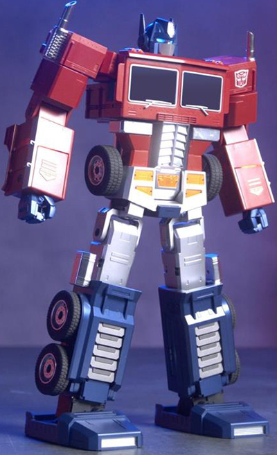 Optimus Prime Auto-Converting Robot | Transformers Elite Series ...