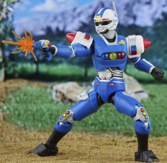 Blue Senturion Deluxe 6-inch Scale Lightning Collection | Power Rangers ...
