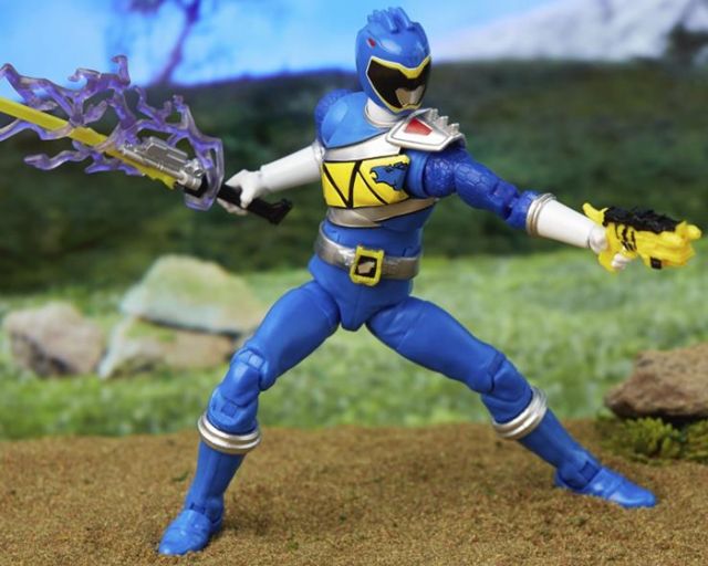 Blue Ranger 6-inch Scale Lightning Collection | Power Rangers Dino ...