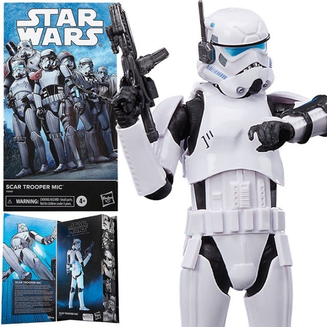 Scar Trooper Mic Comic 6-Inch Scale | Star Wars The Black Series