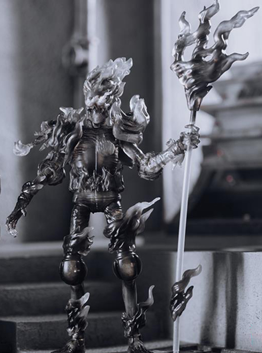 Judge Fire Black and White 1/18 Scale Exquisite Mini | 2000 A.D. Judge ...