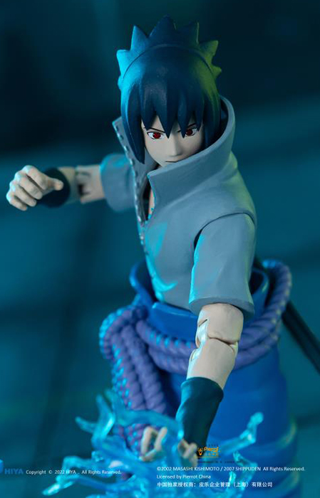 Sasuke Uchiha Exquisite Basic 1/12 Scale | Naruto: Shippuden | Hiya Toys