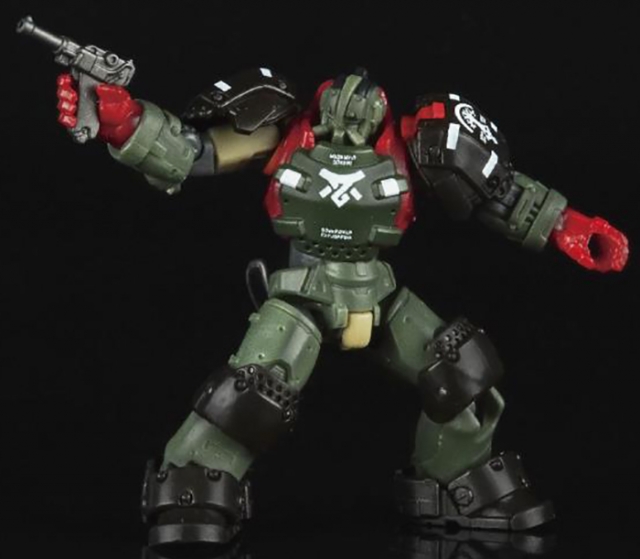 ARC-28 Yggdrasill ARCHE-SOLDIER Tortoise Boulder Bunker 1:35 Scale ...