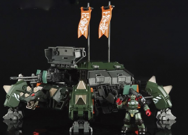 ARC-28 Yggdrasill ARCHE-SOLDIER Tortoise Boulder Bunker 1:35 Scale ...