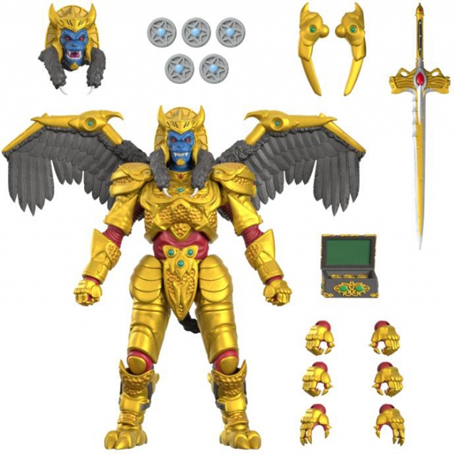 Goldar 7-inch Scale | Mighty Morphin Power Rangers Ultimates | Super7