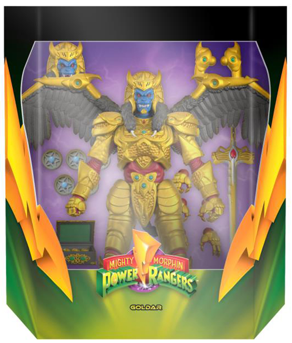 Goldar 7-inch Scale | Mighty Morphin Power Rangers Ultimates | Super7