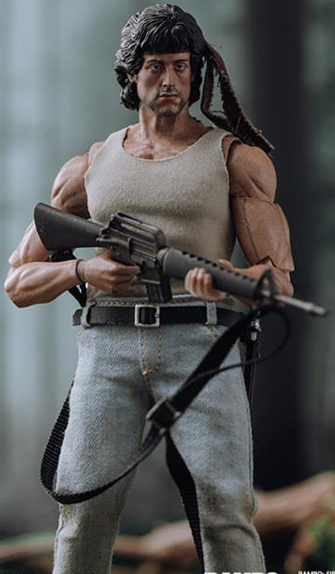 John Rambo 1:12 Scale Exquisite Super | First Blood | Hiya Toys